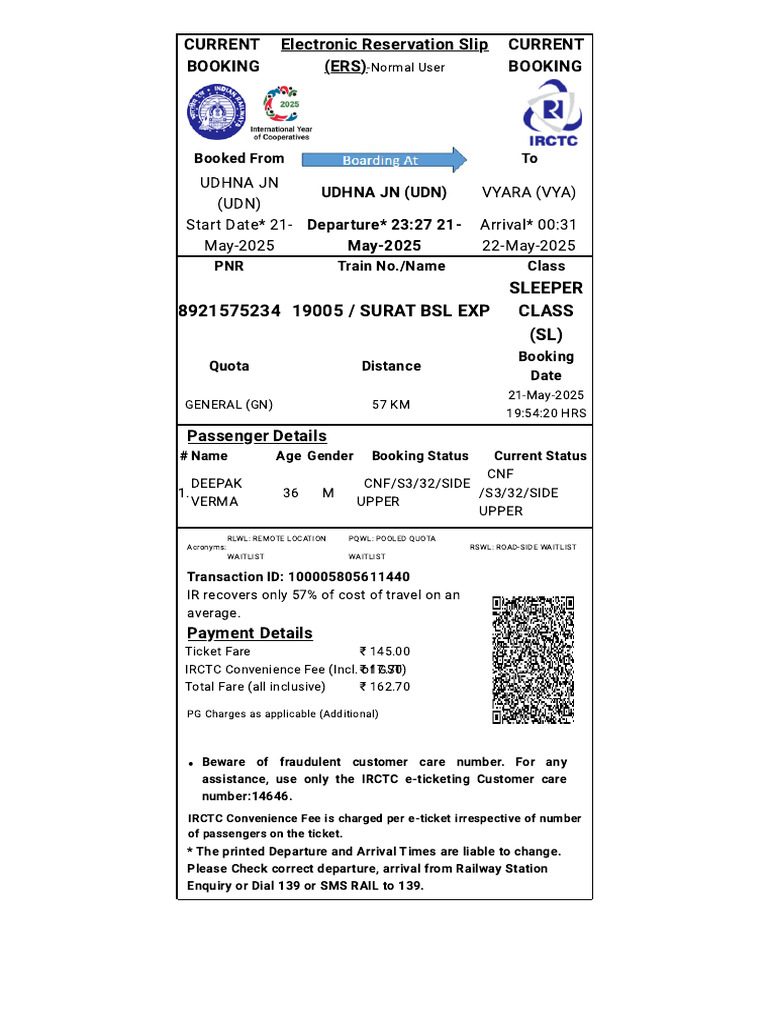 IRCTC Next Generation ETicketing System | PDF | Identity Document ...