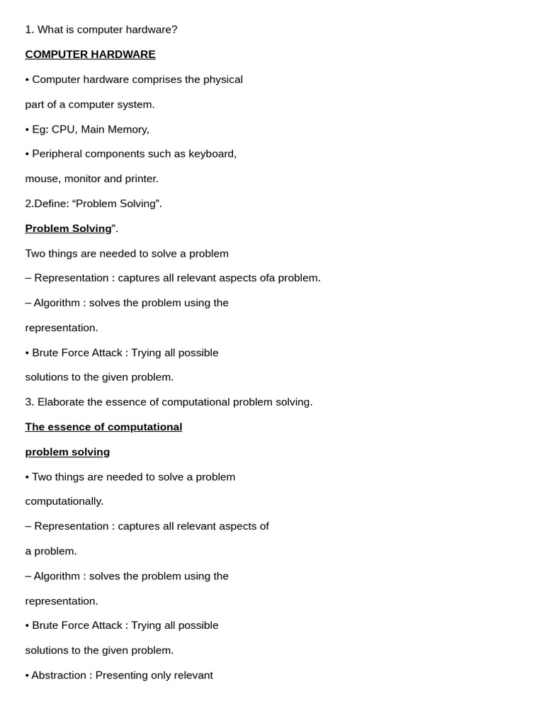What Is Computer Hardware - 20250526 - 132217 - 0000 | PDF | Computer ...