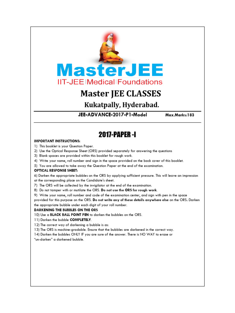 Iit Jee Advanced Paper 10 | PDF | Carboxylic Acid | Acid