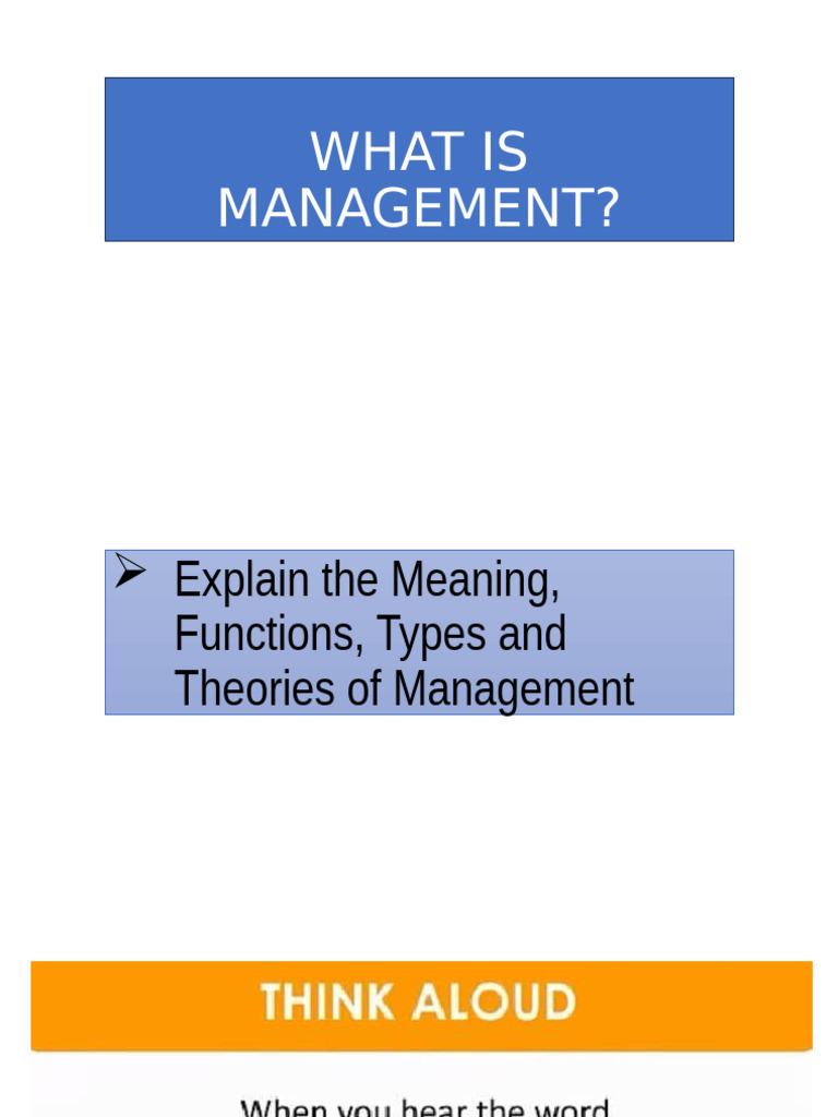 m1 Organizational Management | PDF