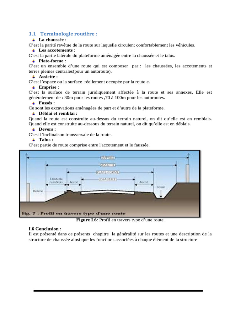 Terminologie et dégradations routières | PDF | Route