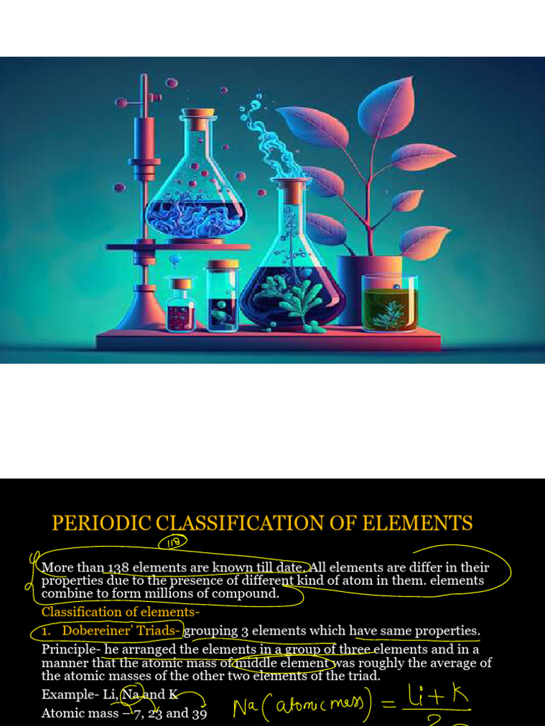L24 Periodic Classification of Elements 1 | PDF | Periodic Table | Chemical Elements