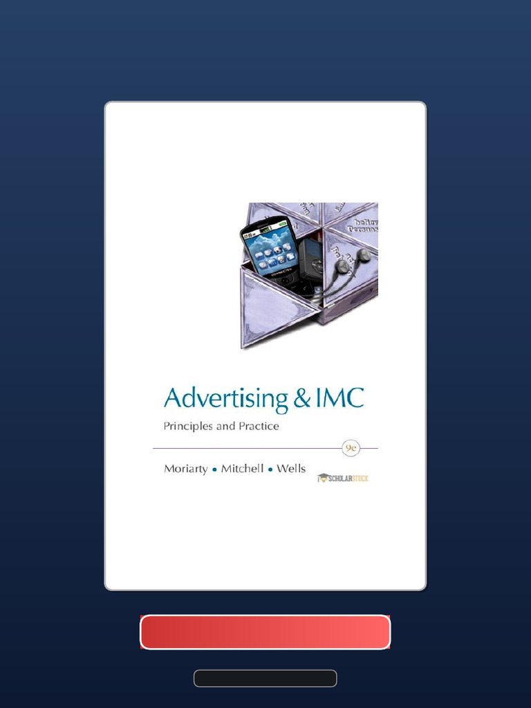 Verified PDF Download Advertising IMC Principles and Practice 9E 9th ...