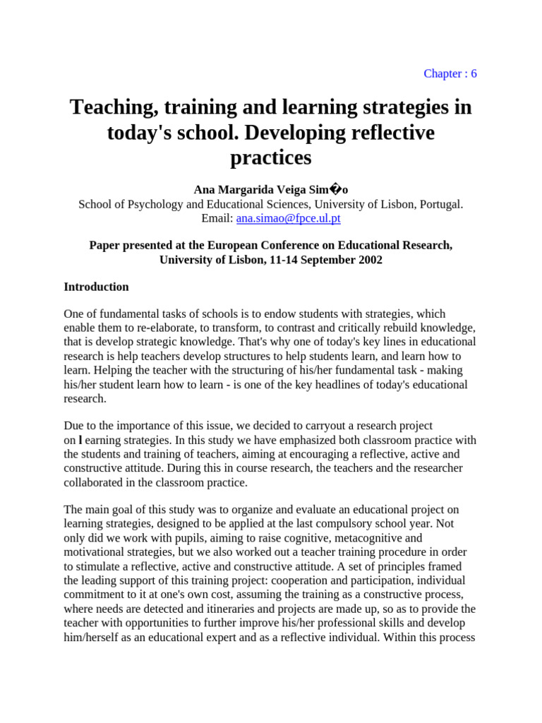 829 | PDF | Metacognition | Learning