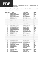 Staff Name List | PDF