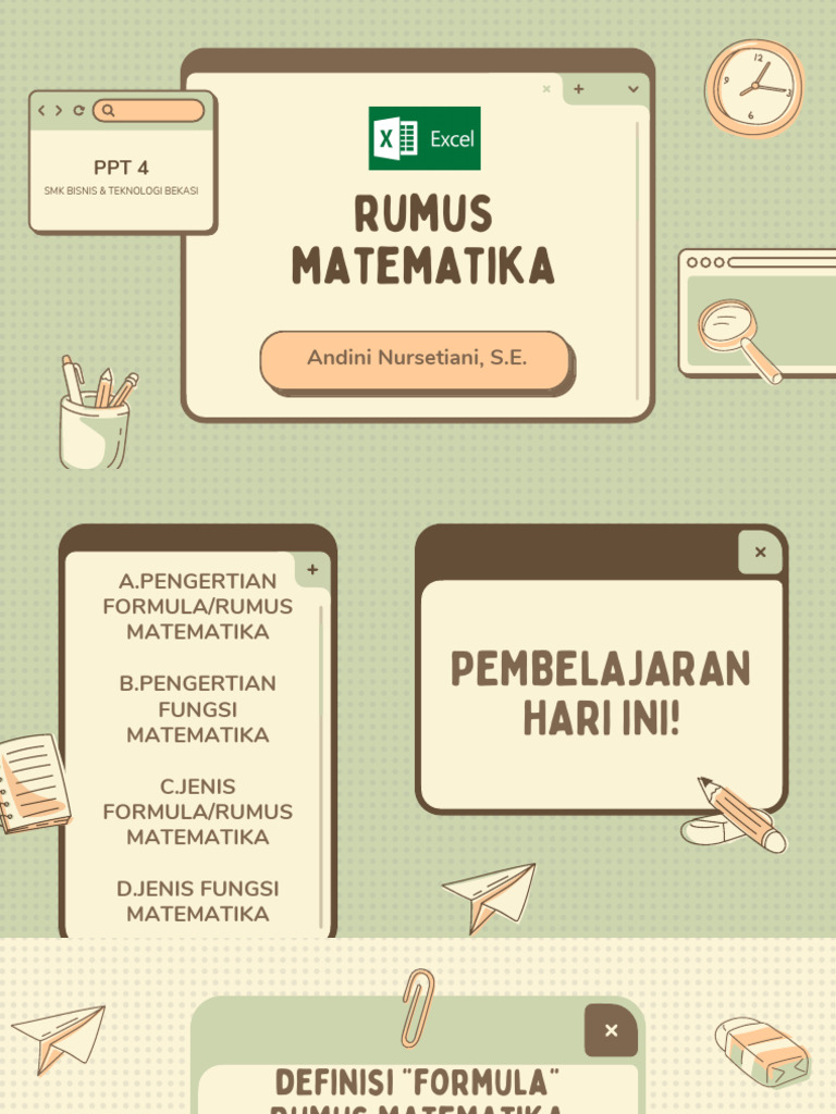 4 - Rumus Matematika | PDF