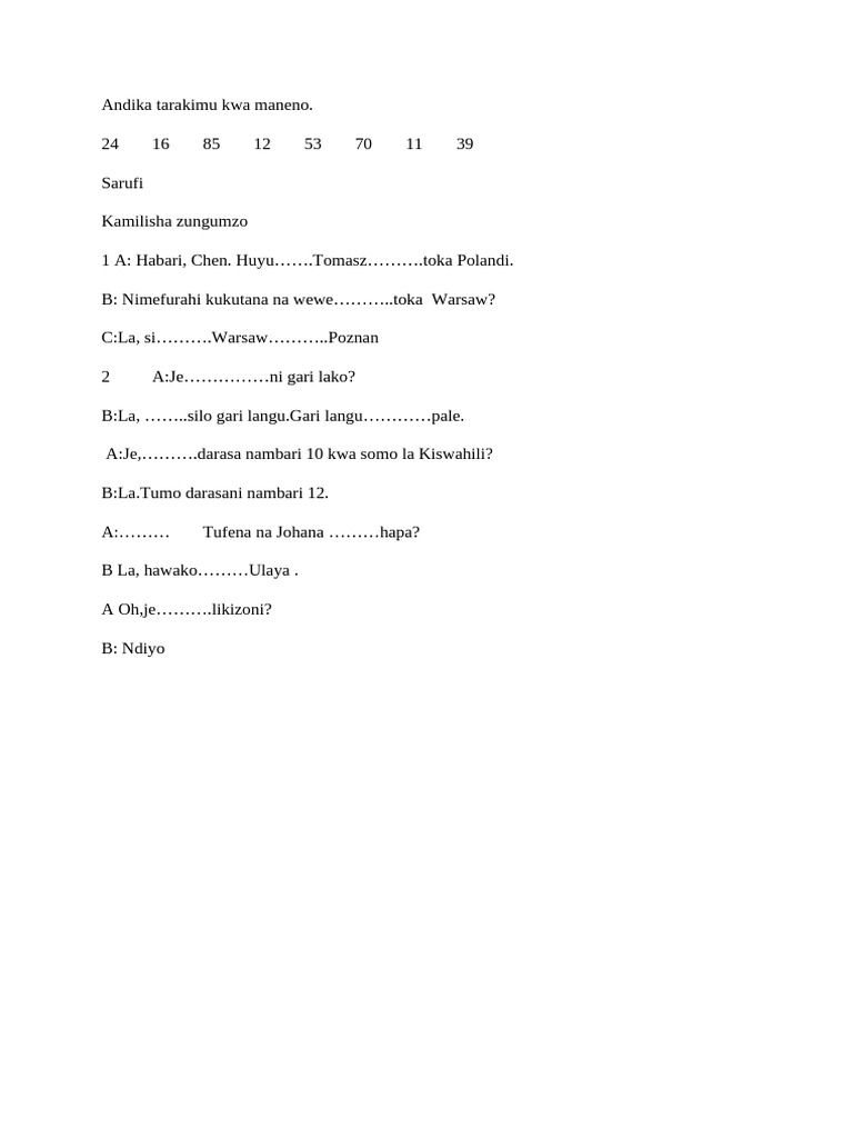 Andika Tarakimu dalam Dialog | PDF