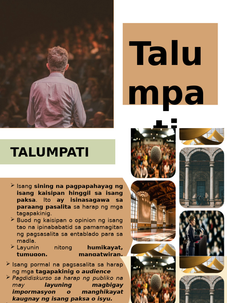 Aralin 7 - Ppt.-Talumpati (2) Final | PDF