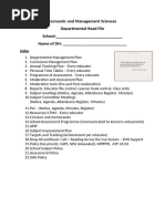 Workplan - Departmental Head - PL2-2 | PDF