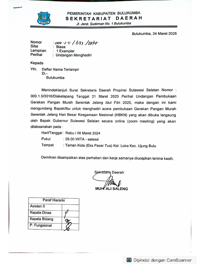 Undangan GPM | PDF