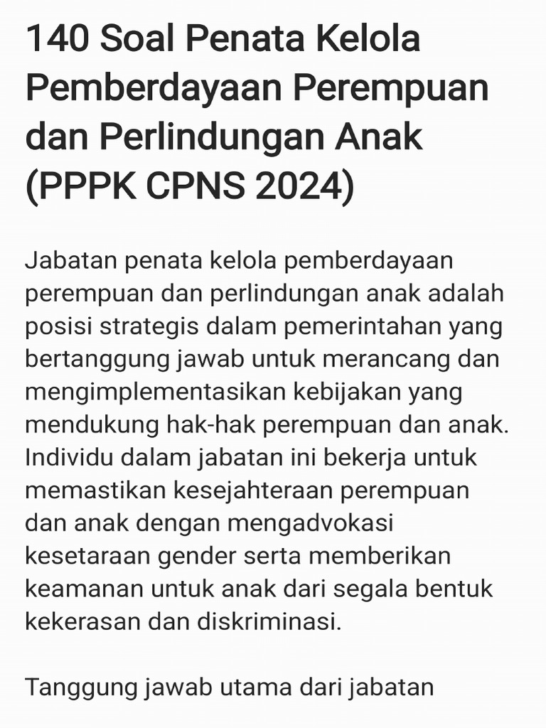 Materi SKB 2025 | PDF