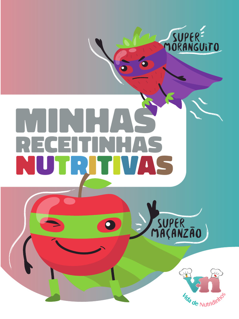 Minhas Receitinhas Nutritivas 1 | PDF | Alimentos | Pães