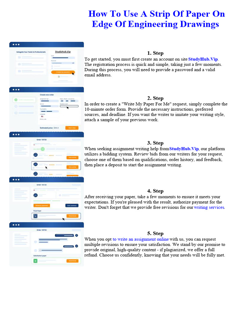 How To Use A Strip of Paper On Edge of Engineering Drawings | PDF ...