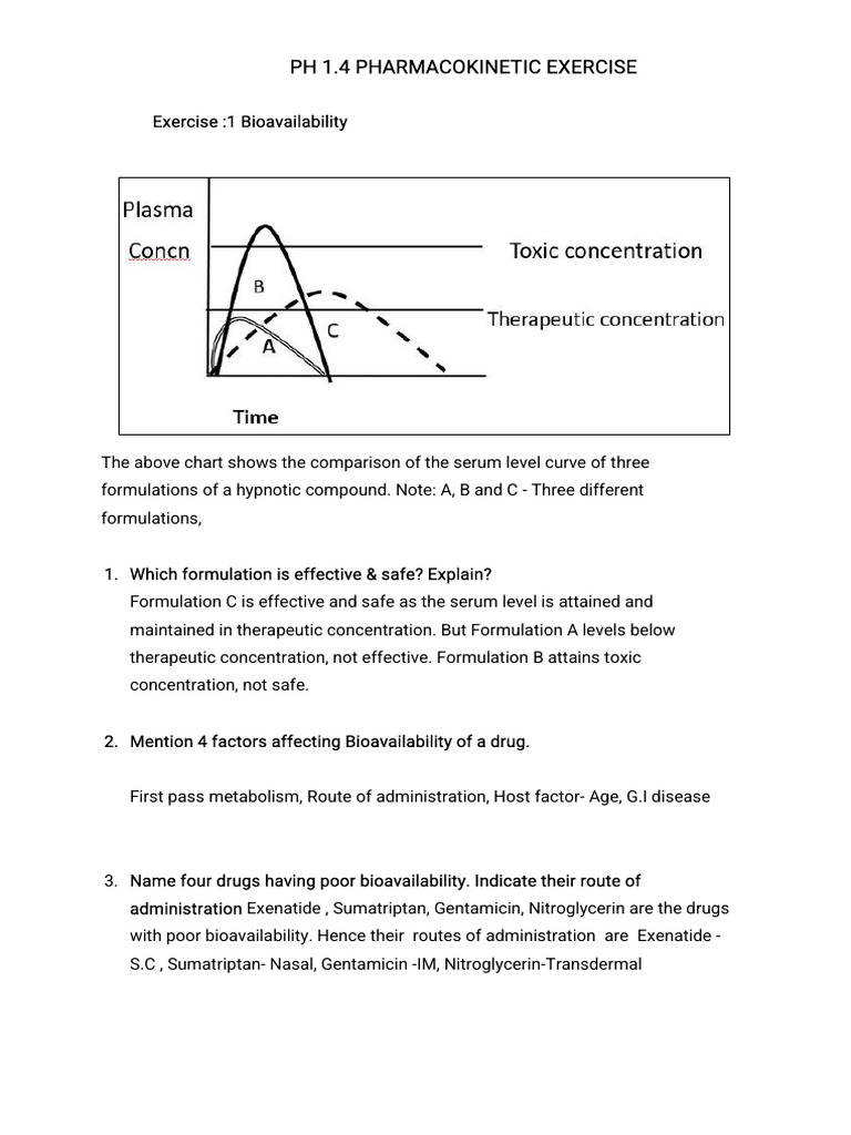 PK Exercises With Key - 250605 - 094225 | PDF