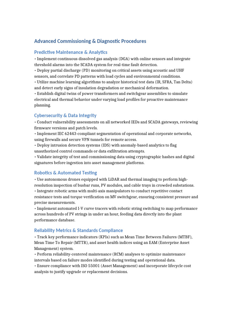 Advanced Commissioning & Maintenance Strategies | PDF | Scada
