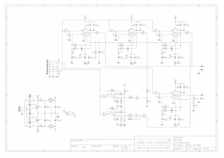 b300 Schematics Rev F | PDF