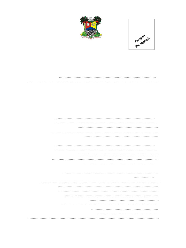 Lagos State Form 1C Application Guide | PDF | Assignment (Law) | Civil ...