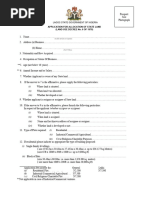 HBA Application Form | PDF