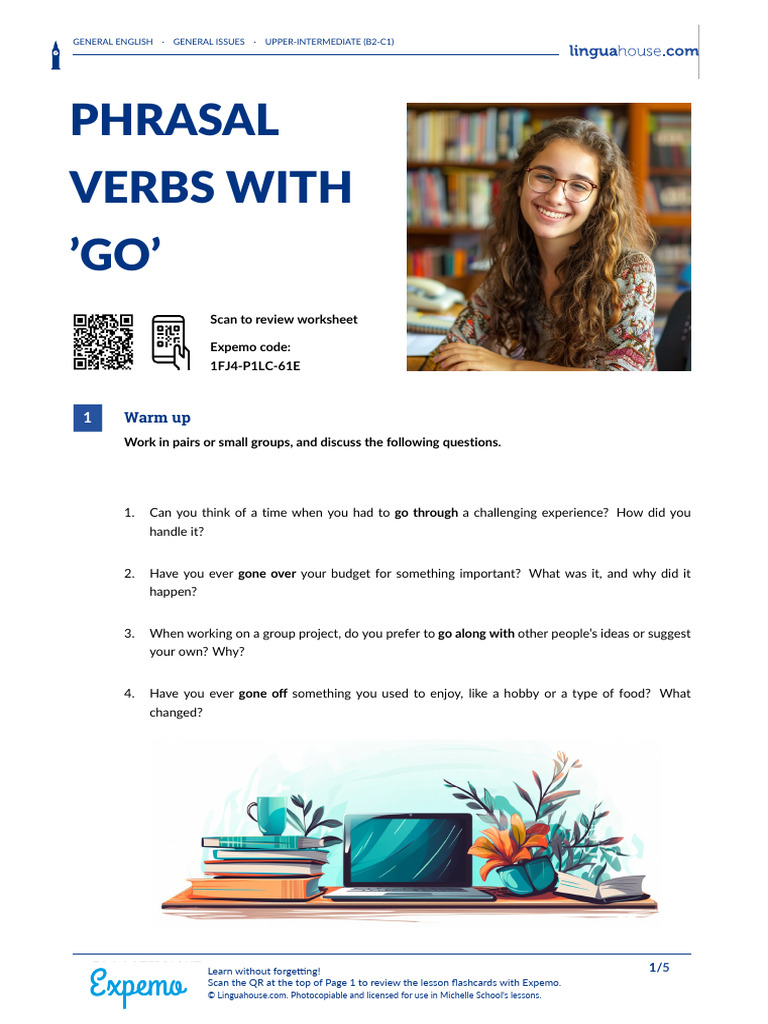 Phrasal Verbs with "Go" for B2-C1 Learners | PDF | Learning