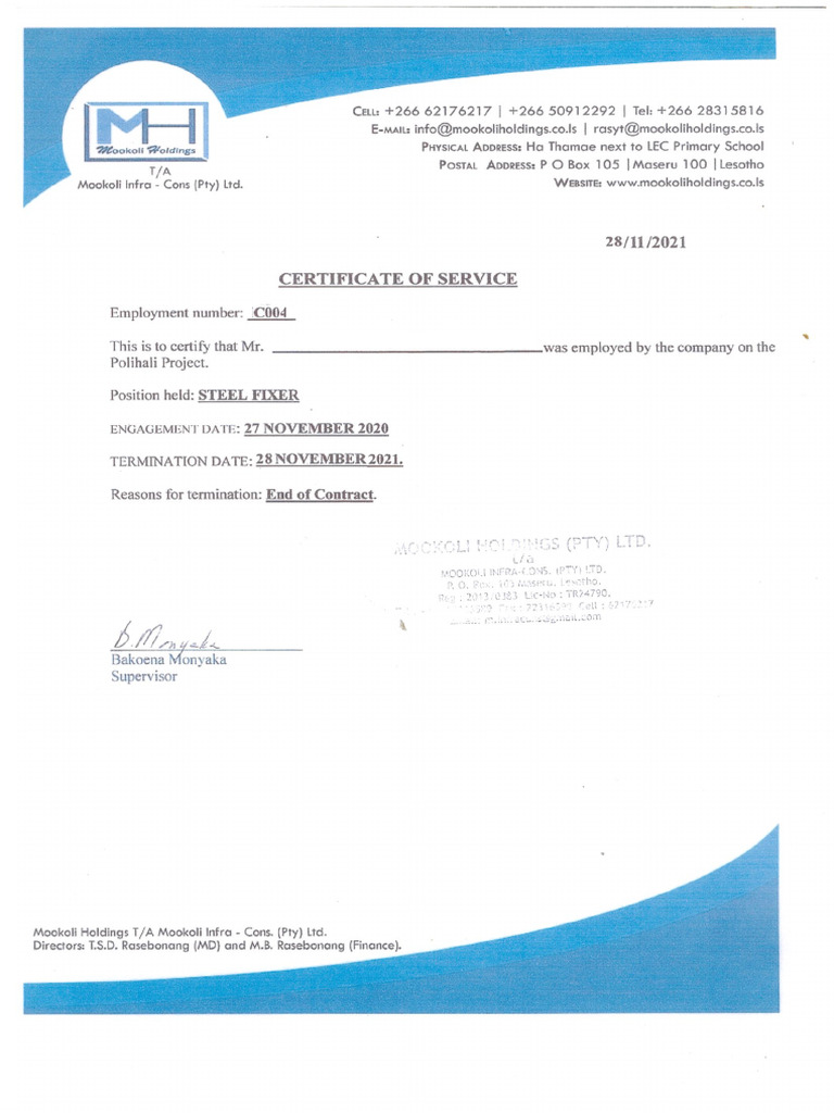Neo Letsika David | PDF