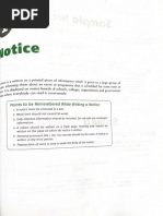 Notice Writing Examples for Class 9 | PDF