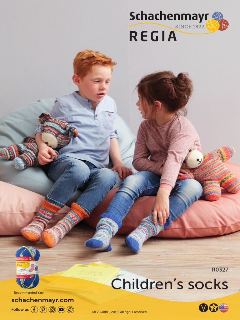 Regia - Childrens Socks in Regia 4 Ply (Downloadable PDF | PDF ...