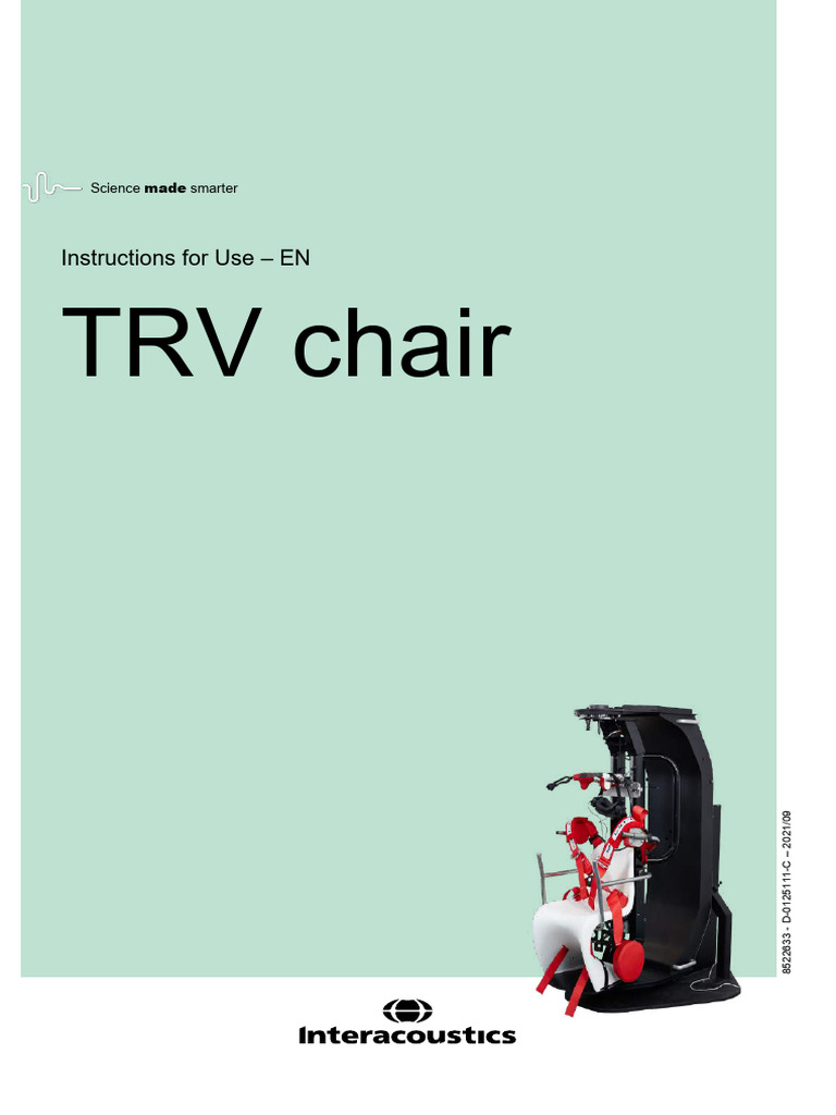 D - 0125111 - C - 2021 - 09 - en - TRV - Chair - Instructions - For ...