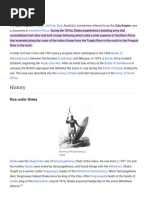 The Zulu State Under Tshaka | PDF | Zulu Kingdom