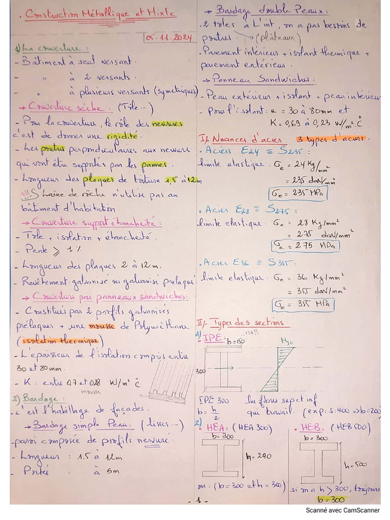 CM - Séances 1 et 2 | PDF