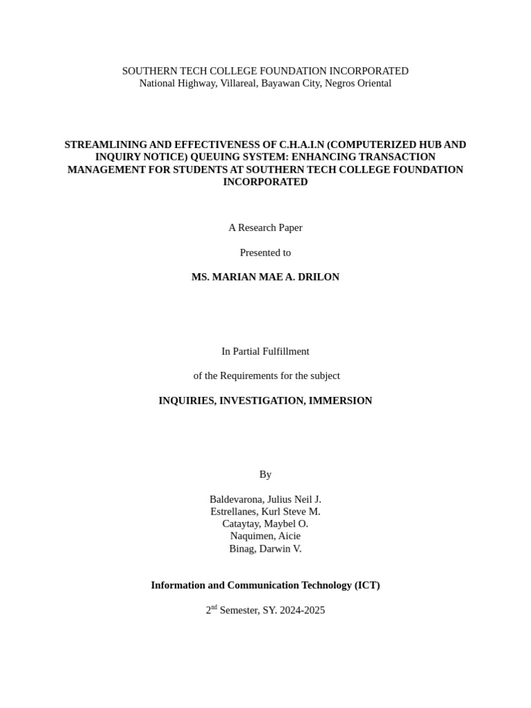 Front Page Research | PDF