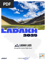 Leh-Ladakh Full Circuit Map 2024 | PDF