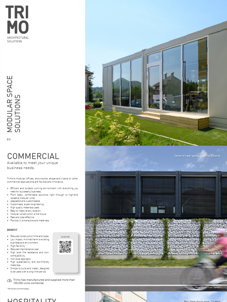 Modular Space Solutions Flyer | PDF | Sustainability | Waste Management