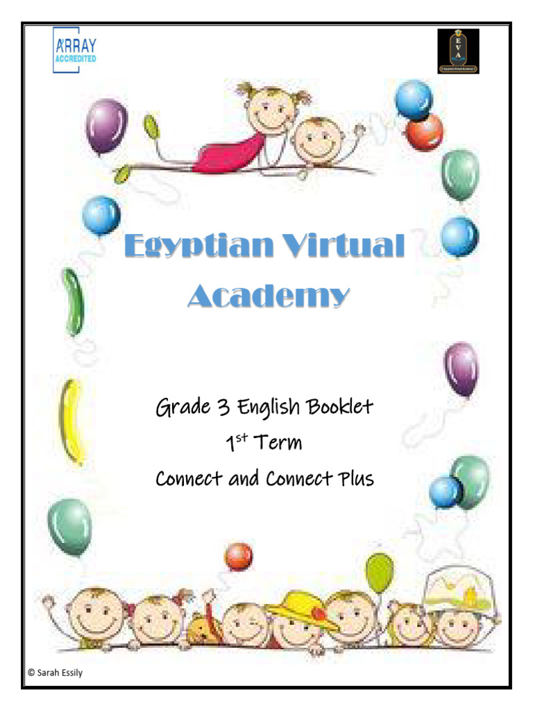 Grade 3 First Term Booklet | PDF