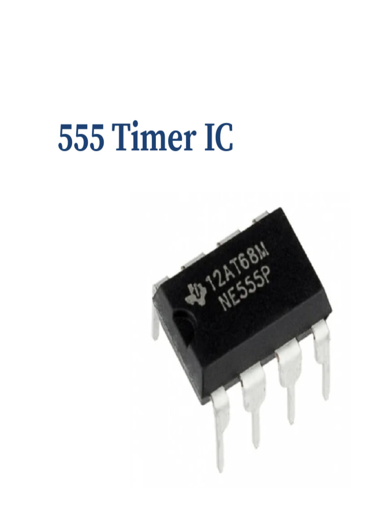 555 Timer IC | PDF