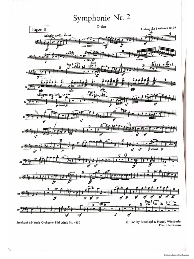 2 Sinfonia Beethoven | PDF