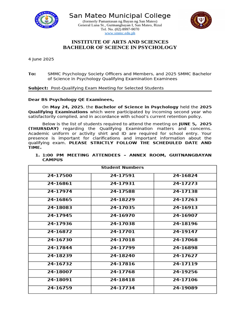 Letter Qe Results BSP For Printing | PDF | Qualifications | Vocational ...