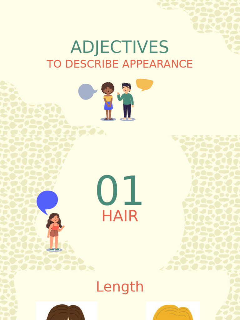Adjectives for Describing Appearance | PDF