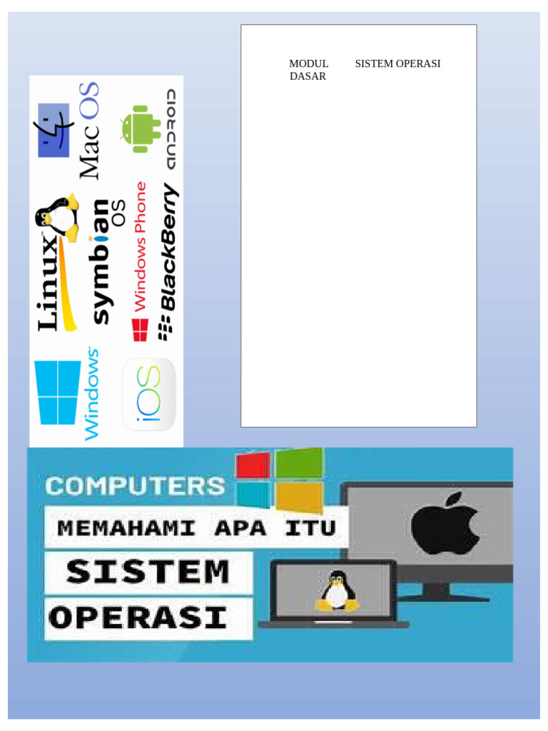 Modul Sistem Operasi Dasar untuk SMK | PDF