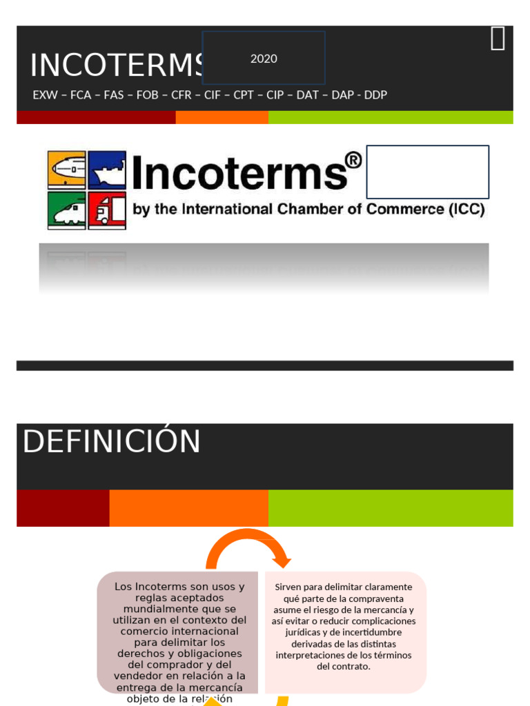 Guía Completa de Incoterms 2010 | PDF | Negocios Internacionales ...