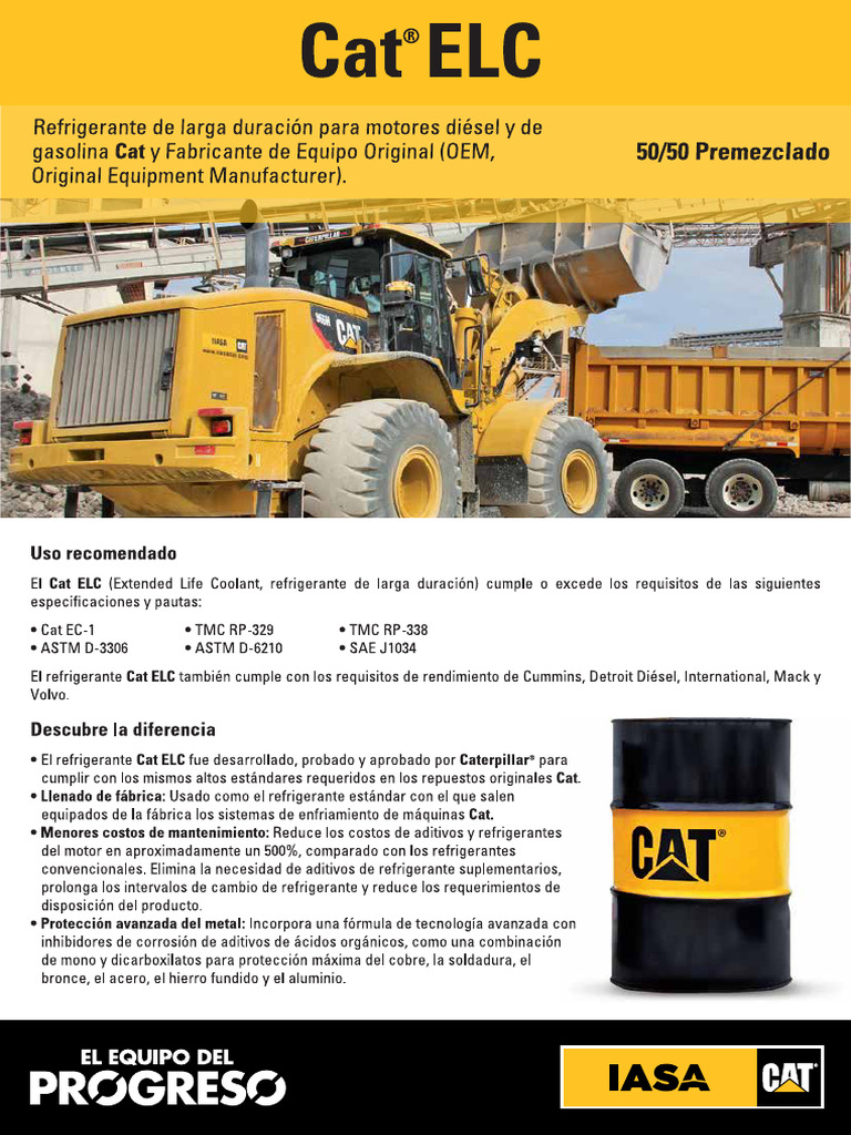 Cat Elc Premix | PDF