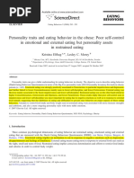 ED-15 Eating Attitudes Questionnaire | PDF | Weight | Psychology
