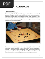 Official Carrom Rules and Regulations | PDF