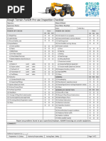 Pallet Truck Inspection Checklist | PDF