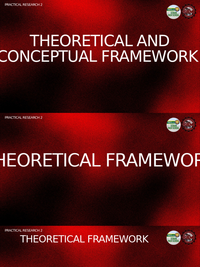 Theoretical and Conceptual Frameworks in Research | PDF | Hypothesis ...