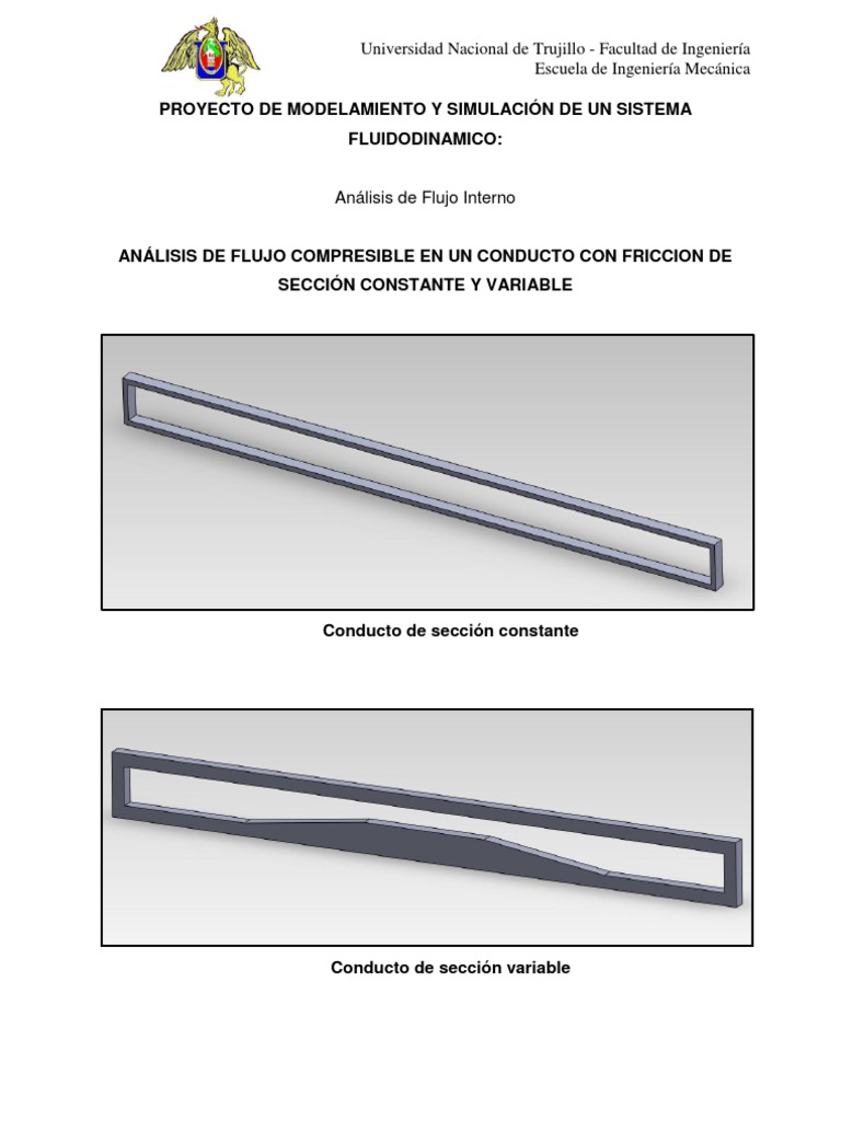 Flujo Compresible en Conductos Con Friccion de Seccion Constante y Variable