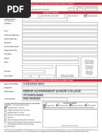 Gazetted Form For Aadhaar Enrolment | PDF
