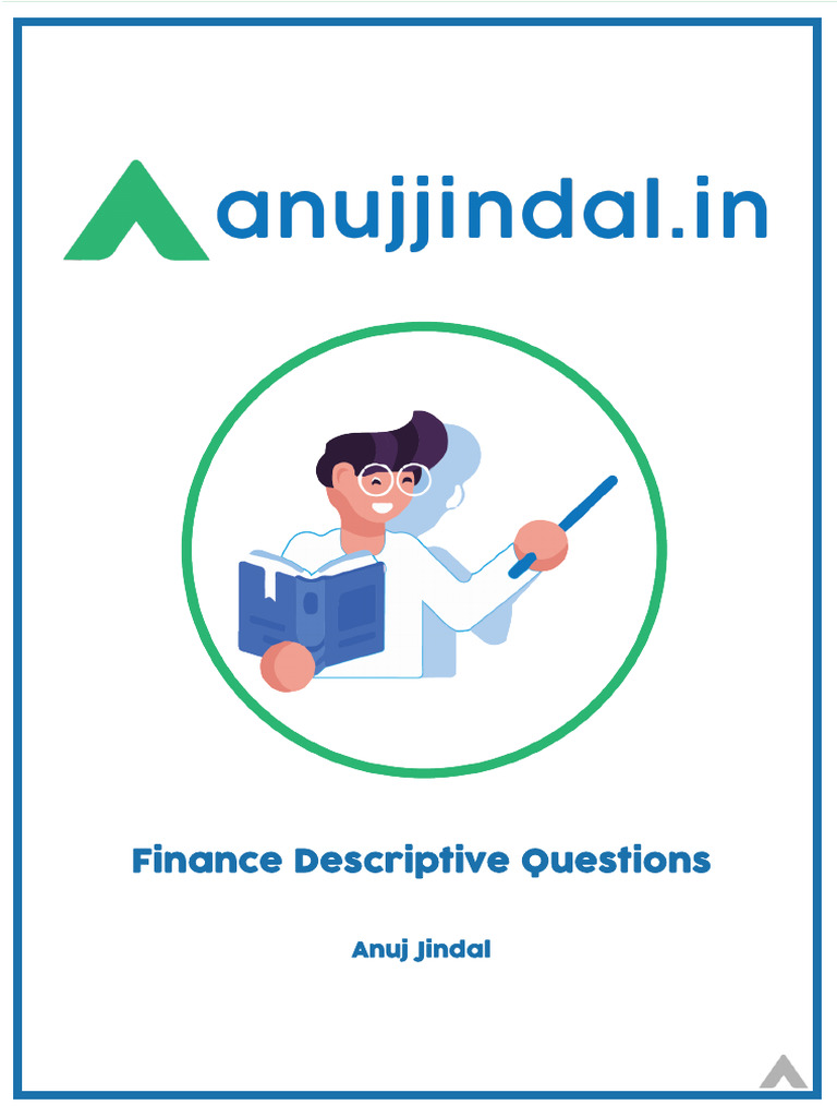 Comprehensive Finance Course Guide | PDF | Bonds (Finance) | Yield ...