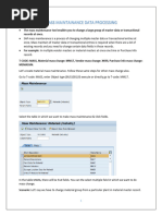 MM17 - Mass Maintenance of Material Master in SAP | PDF | Personal ...