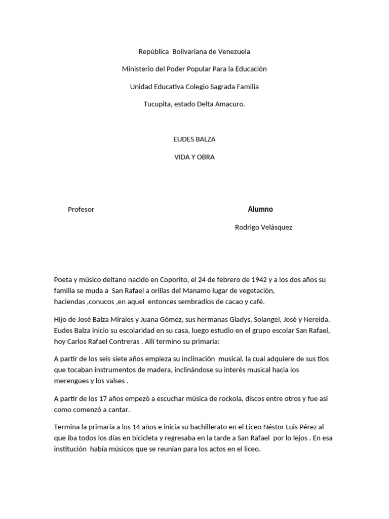 Jose Gregorio Maria Brito | PDF