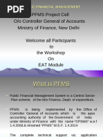PFMS EAT Module User Manual | PDF | Cheque | Payments
